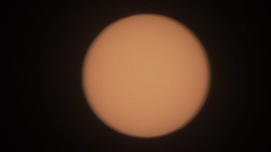 Solar Eclipse Filter for Viewing and Photographing The Sun