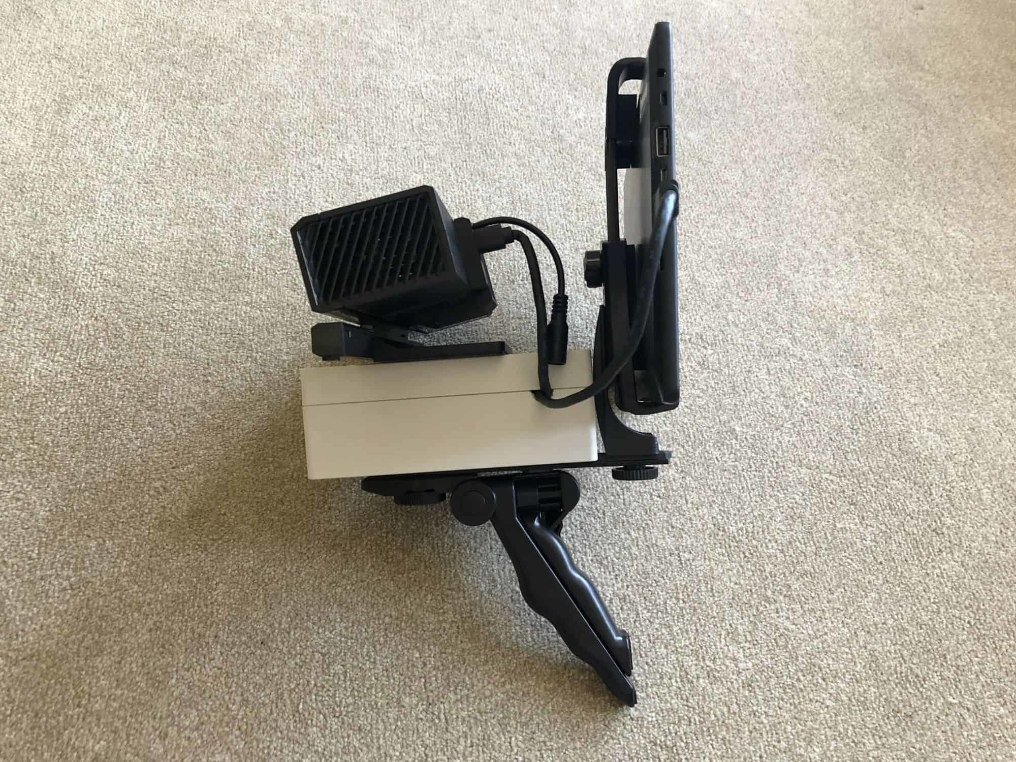 V2 Kinect SLS Portable Camera and Software for Stickman Tracking.