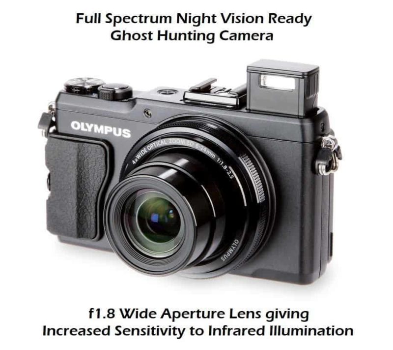 Full Spectrum Ghost Hunting Camera with RAW Mode Low Light